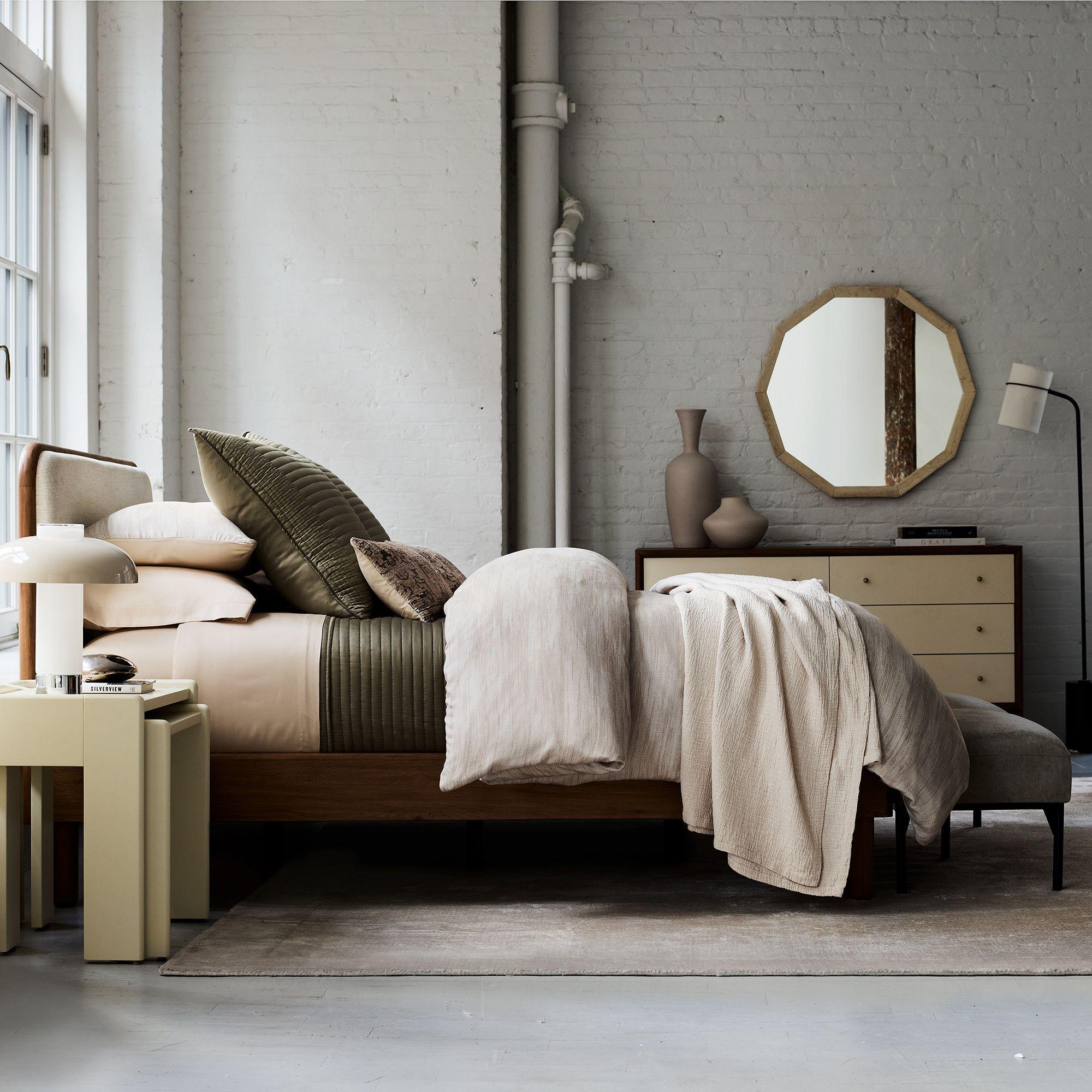 West elm bed frames store